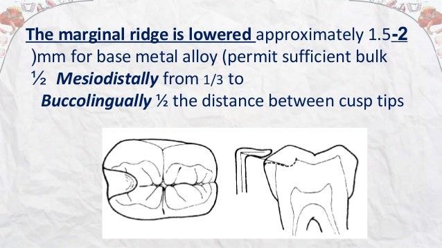 Rest and Rest Seat preparation..removable partial denture
