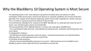 Blackberry OS | PPTX