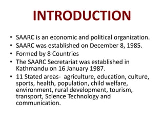 SAARC | PPTX
