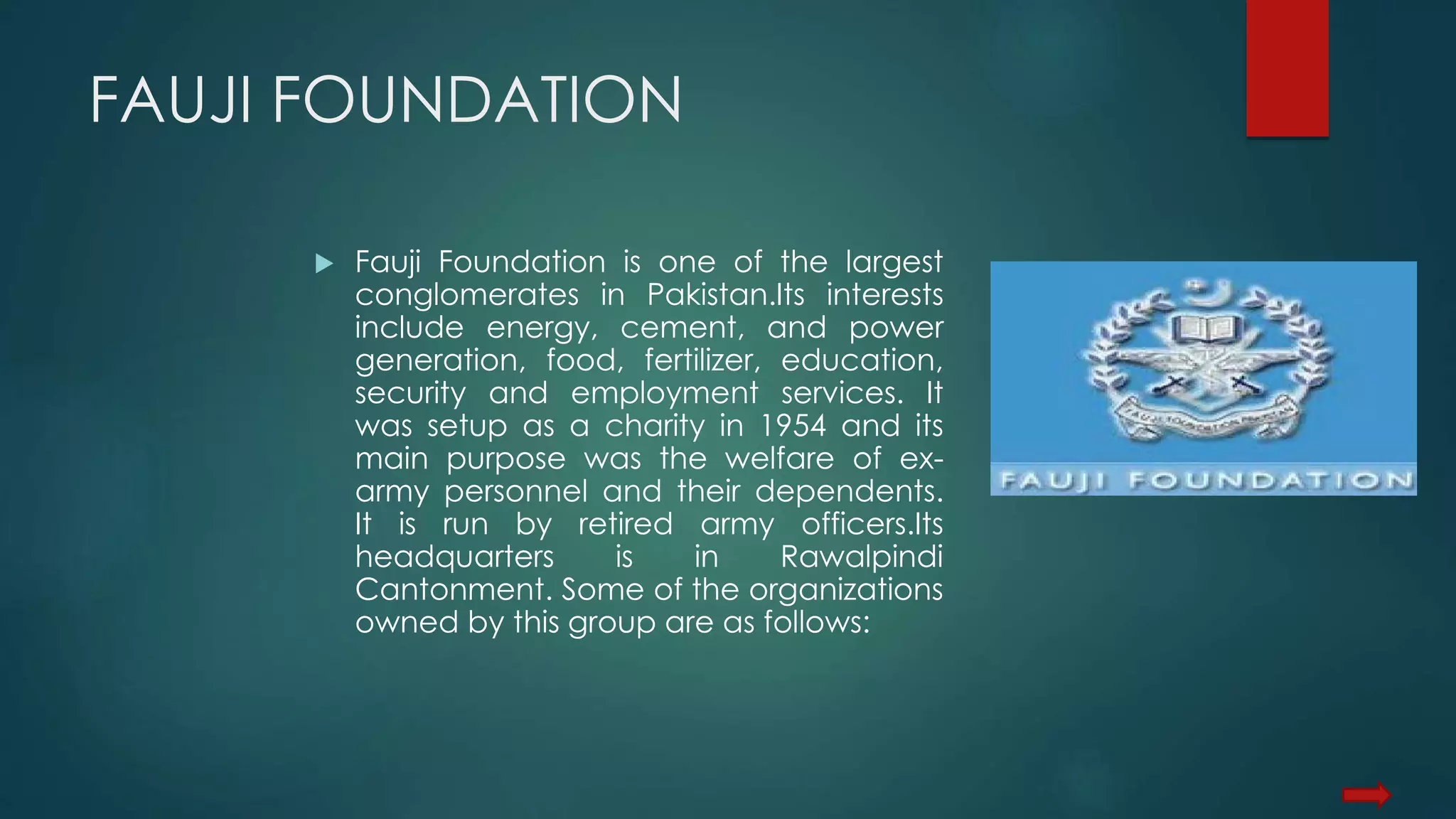 Fauji Fertilizer Company | PPTX