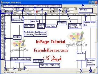 Inpage- Urdu Application software | PPT