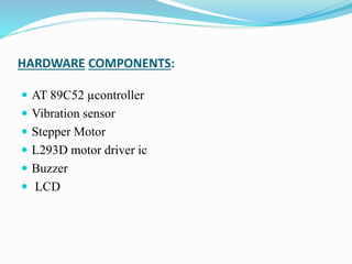 ADVANCED AUTOMATIC RAILWAY GATE CONTROLLING | PPTX | Rail Travel ...