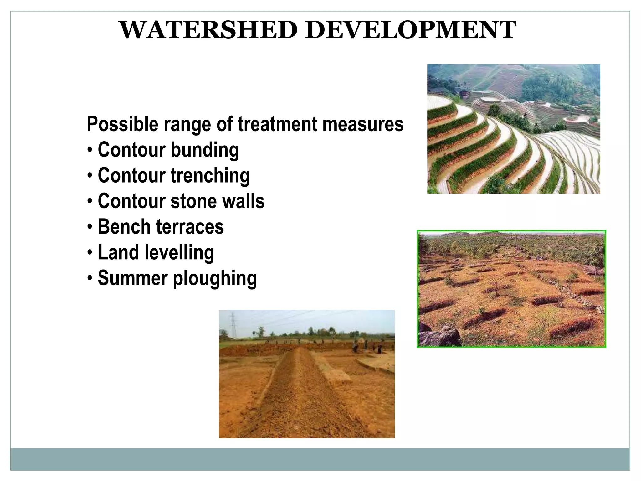 Water Conservation & Watershed Management | PPTX