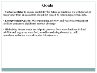 Water Conservation & Watershed Management | PPTX