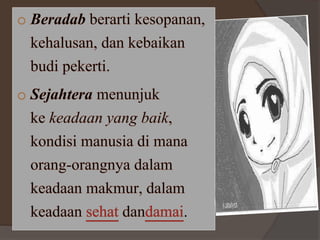 Masyarakat Beradab | PPTX