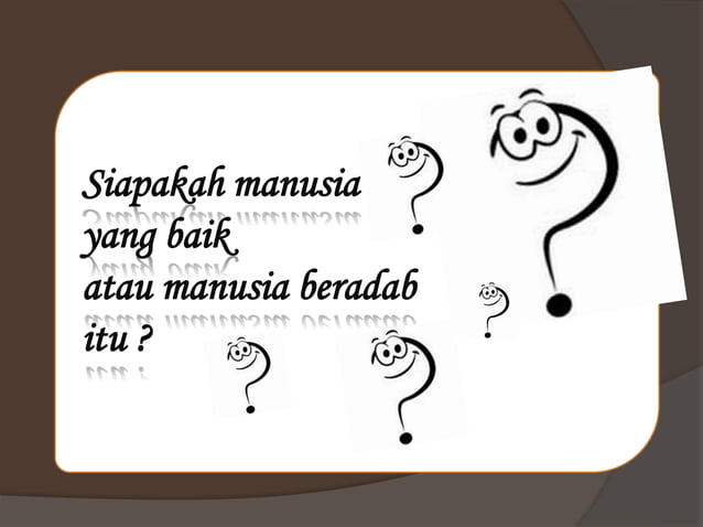 Masyarakat Beradab | PPTX