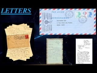 Letters and Types of Letters | PPTX