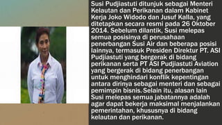 Biografi Ibu Susi Pudjiastuti | PPTX