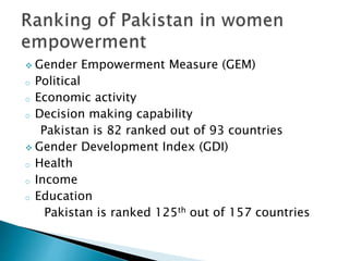 Women Empowerment in our Society | PPTX | Women\'s Health | Healthy Living