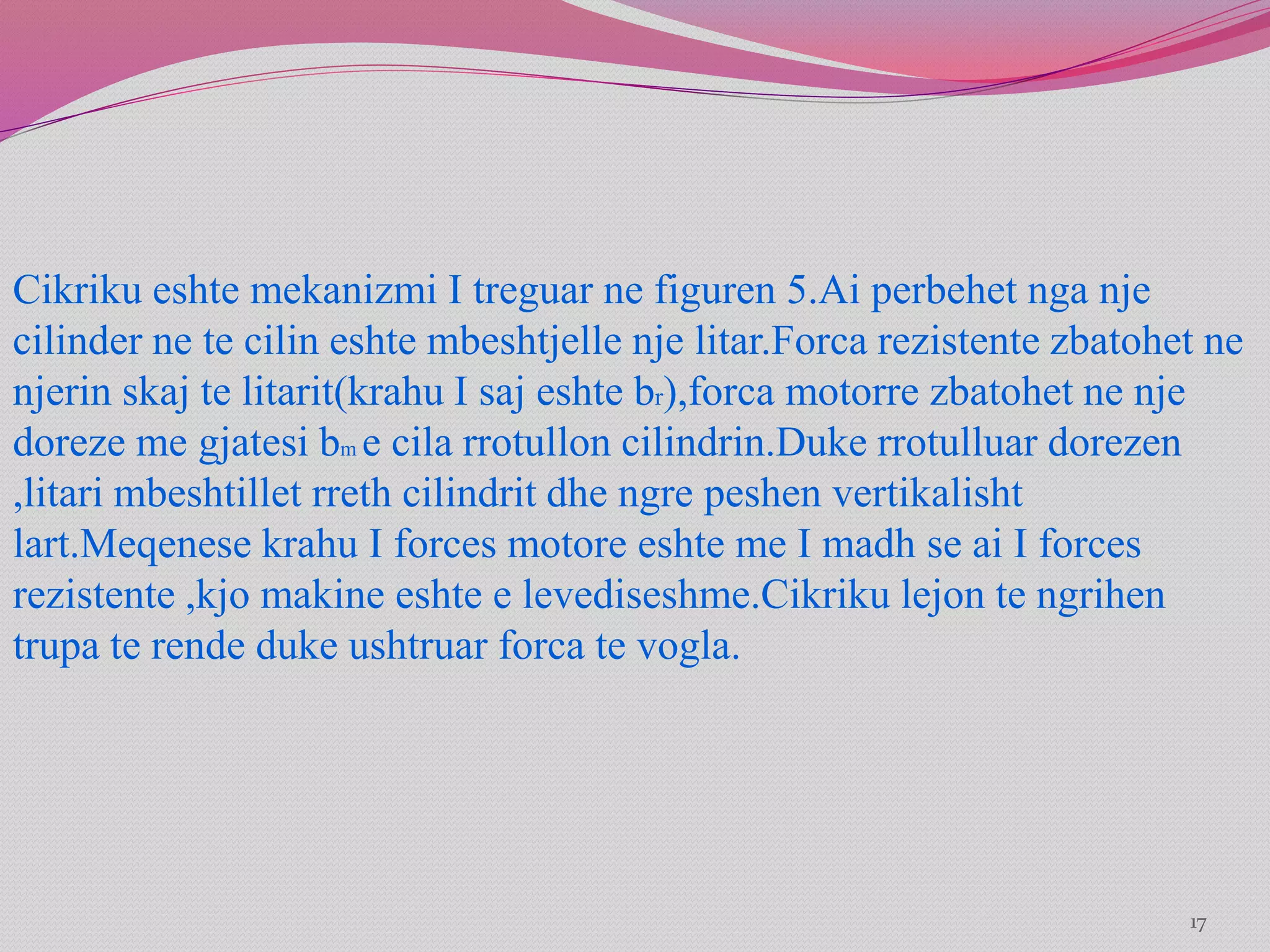 Tema:Forca dhe levizja ne jeten e perditshme | PPTX