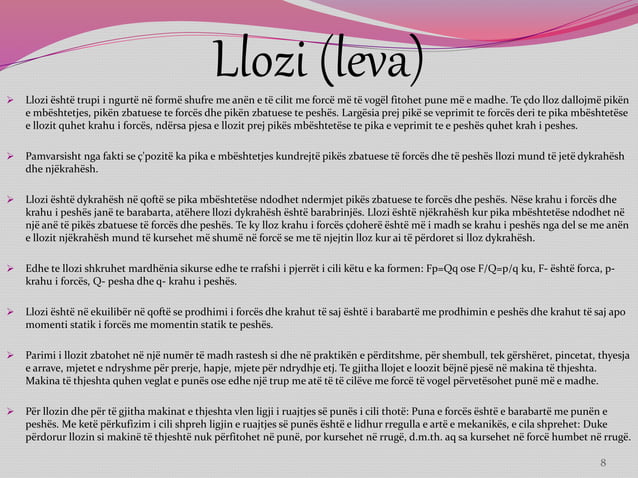 Tema:Forca dhe levizja ne jeten e perditshme | PPTX