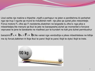 Tema:Forca dhe levizja ne jeten e perditshme | PPTX