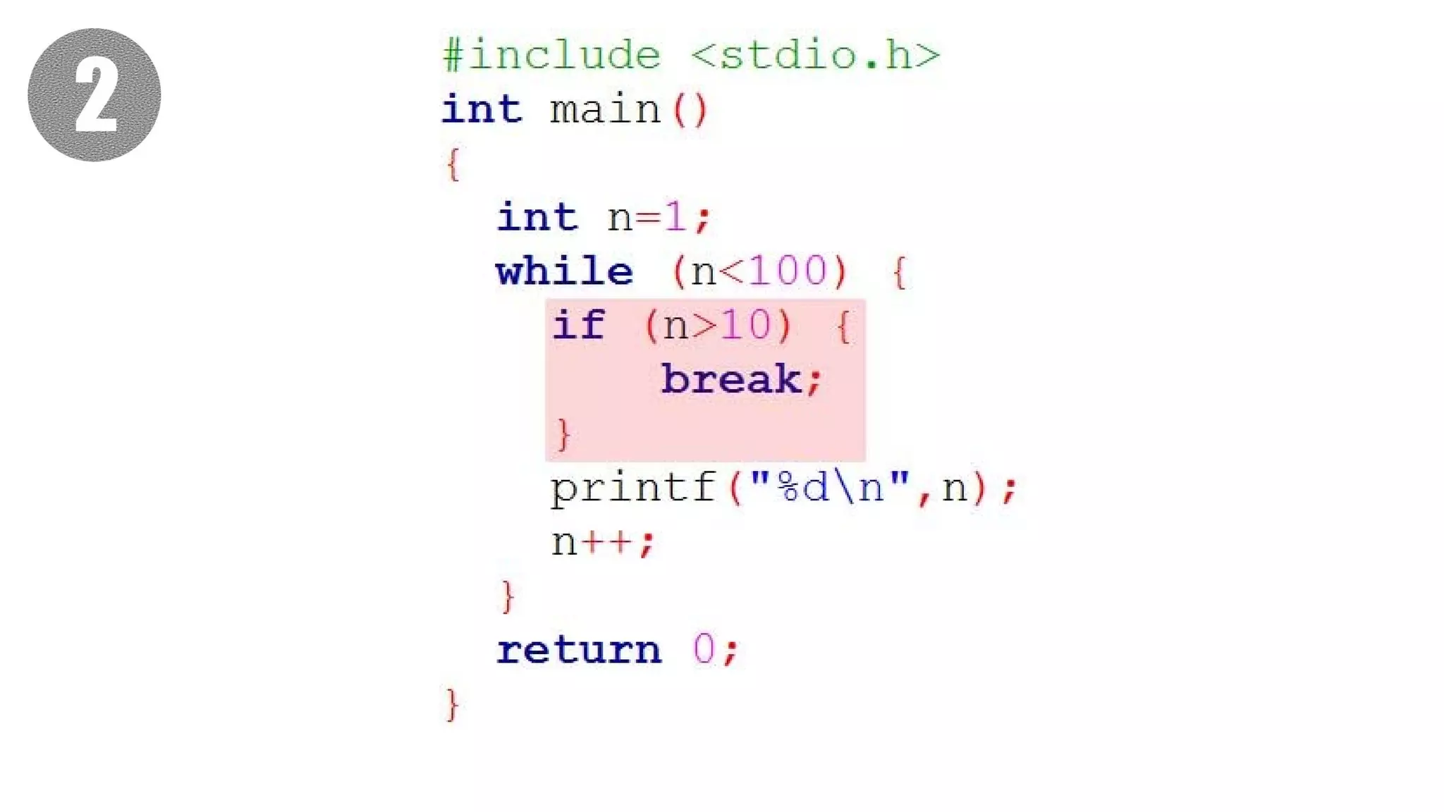 C Programming (break and continue) - Coders Trust | PPT