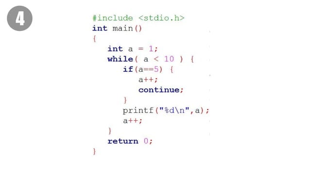C Programming (break and continue) - Coders Trust | PPT