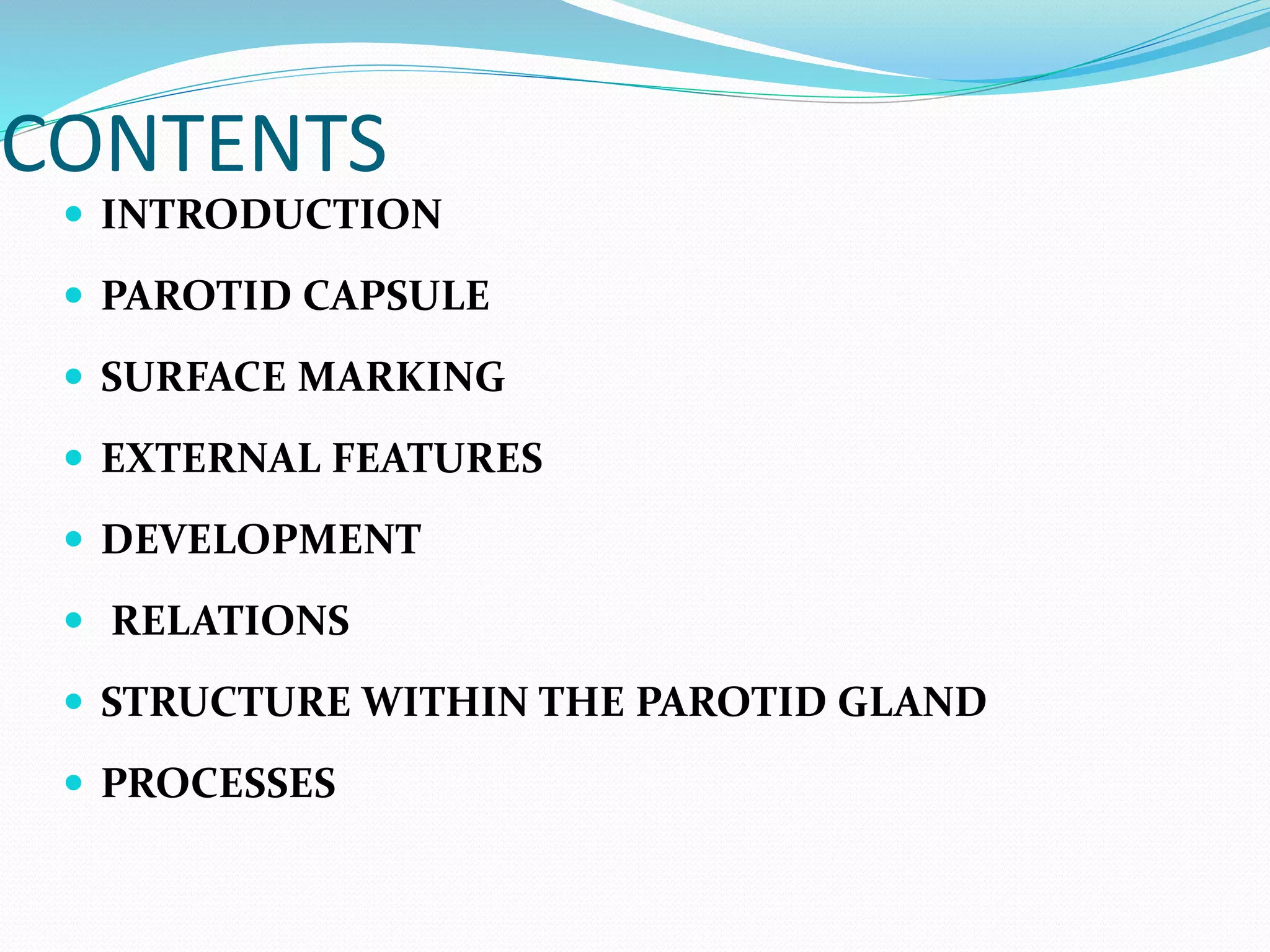 Parotid gland | PPTX