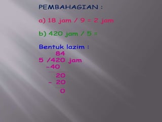Matematik tahun 3 | PPTX