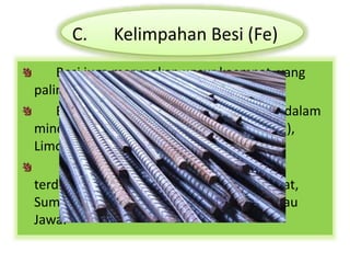Kelimpahan unsur di alam | PPTX