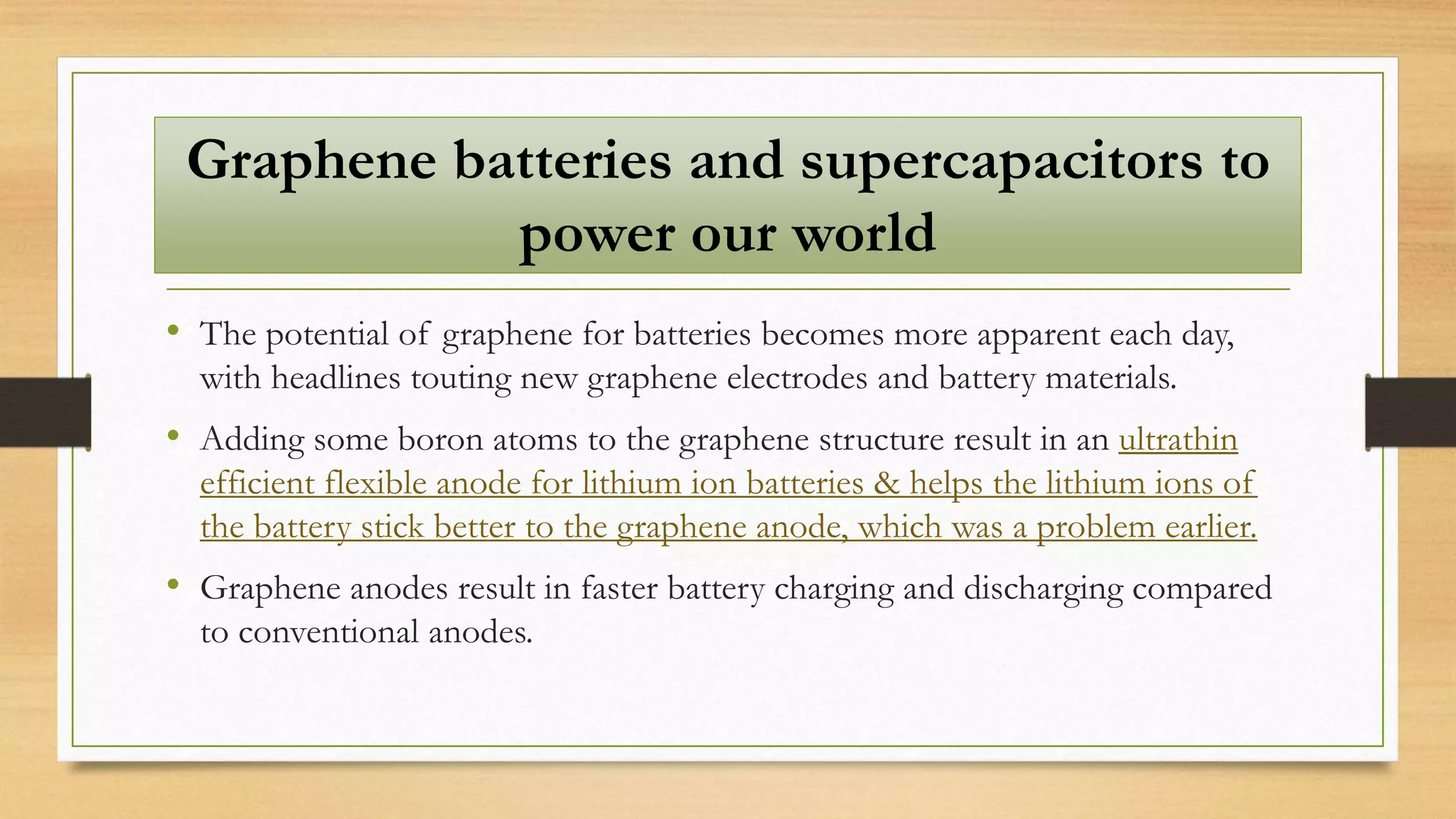Graphene presentation 2015 | PPTX