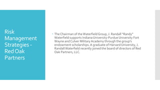 Risk Management Strategies - Red Oak Partners | PPT