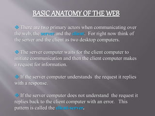 EMBEDDED WEB TECHNOLOGY | PPTX | Web Design and HTML | Internet