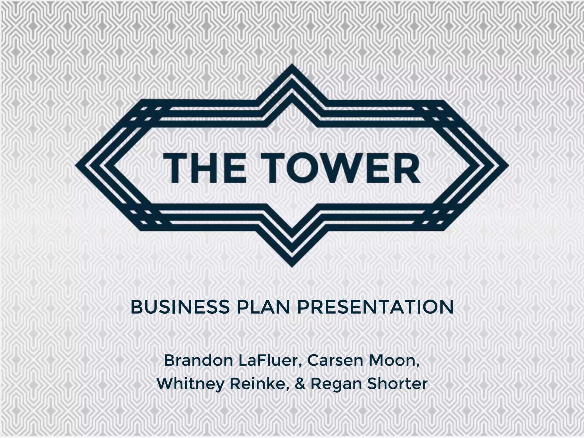 The Tower: Senior Capstone Project | PPT