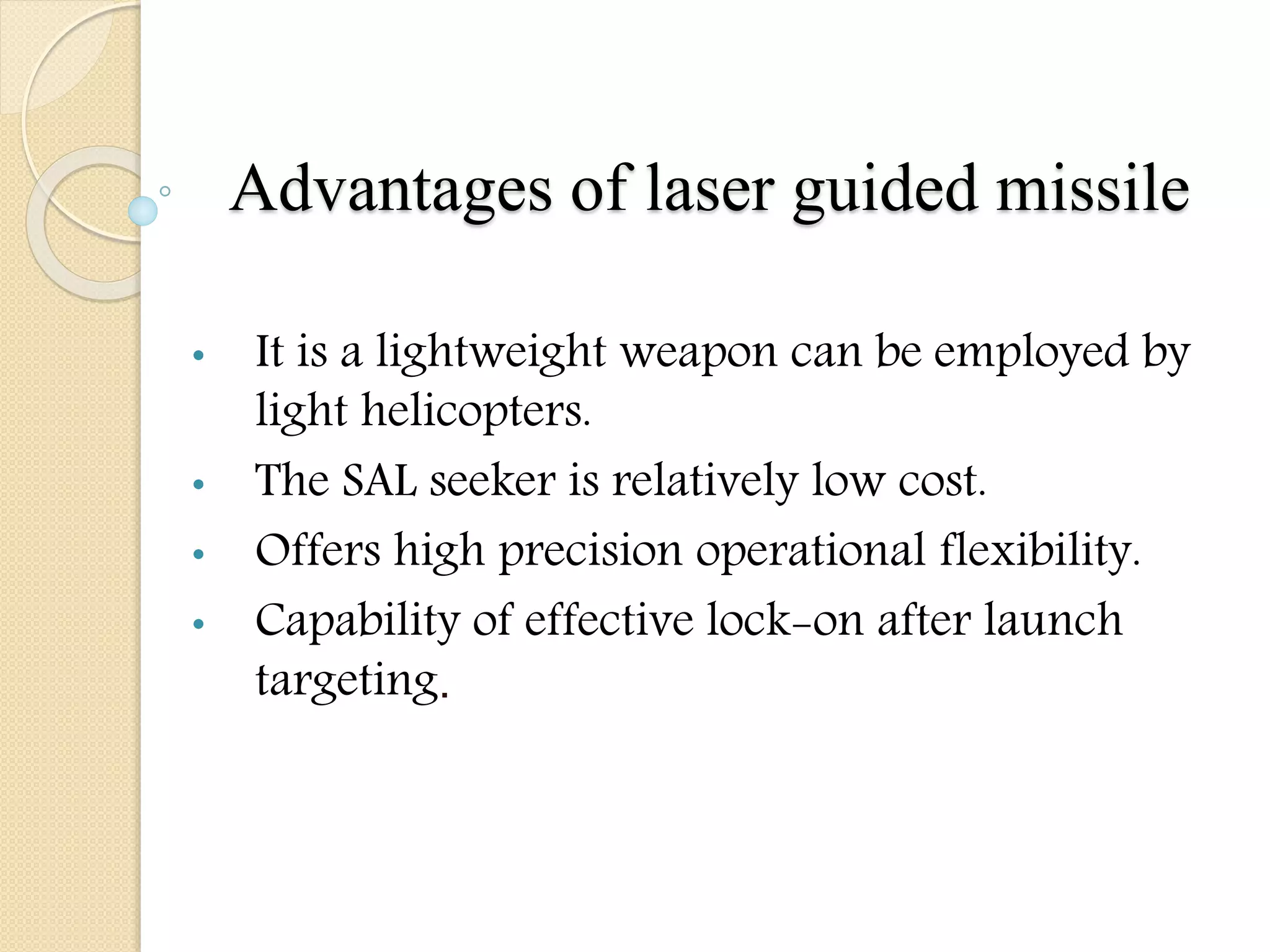 Laser Guided Misiles | PPTX