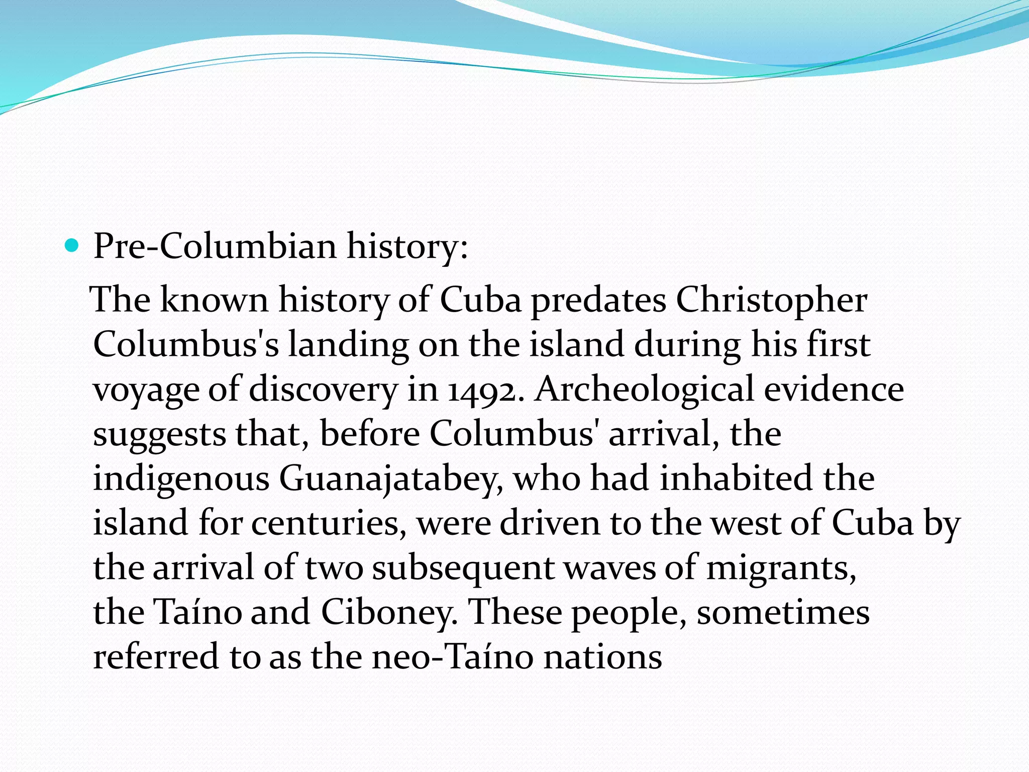 Presentation on cuba | PPTX