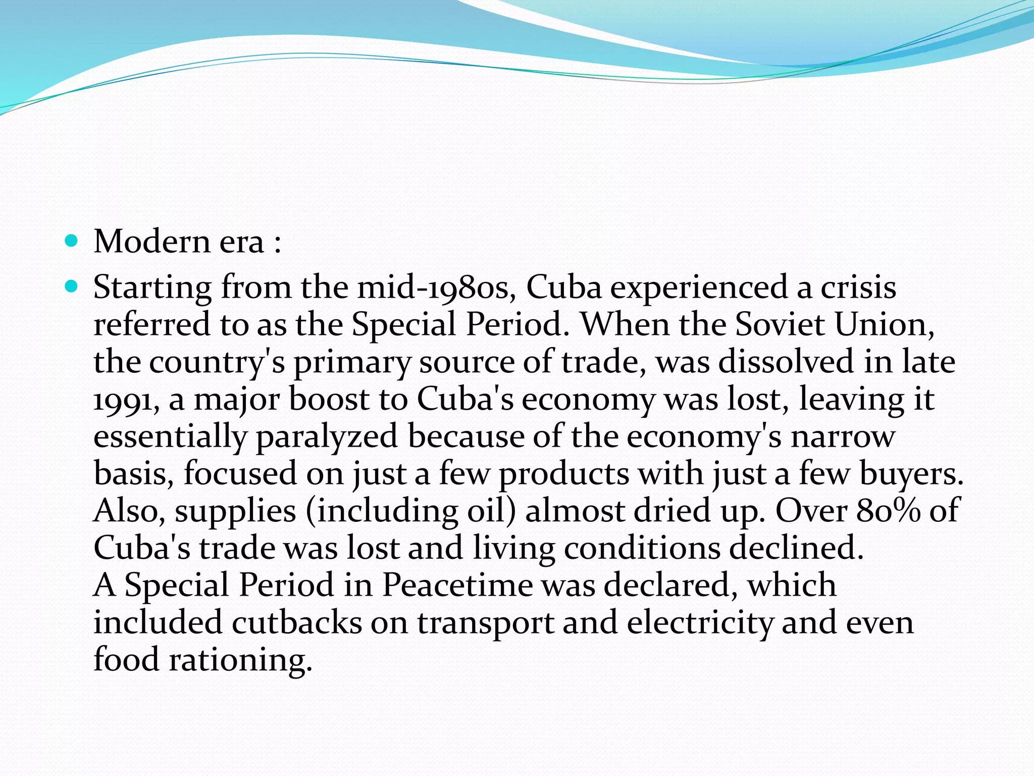 Presentation on cuba | PPTX