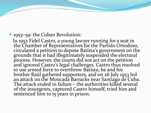 Presentation on cuba | PPTX | South America Travel | Travel Locations