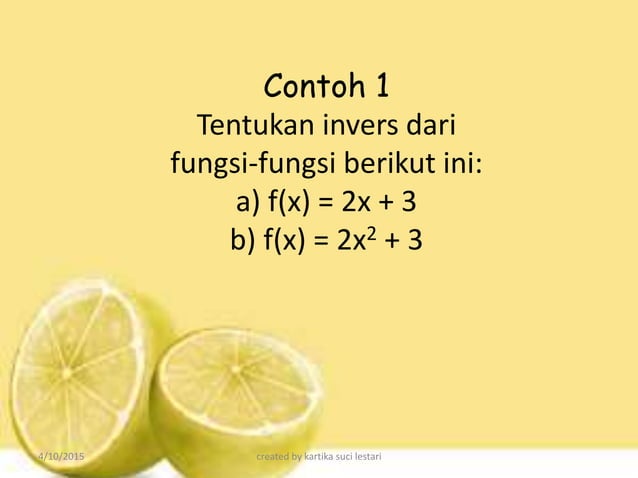 komposisi dan fungsi invers sma kelas 11 | PPTX