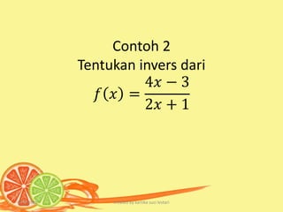 komposisi dan fungsi invers sma kelas 11 | PPTX