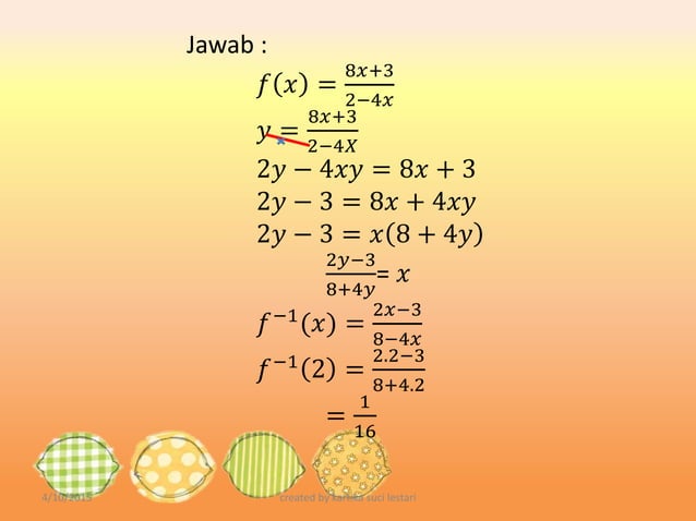 komposisi dan fungsi invers sma kelas 11 | PPTX