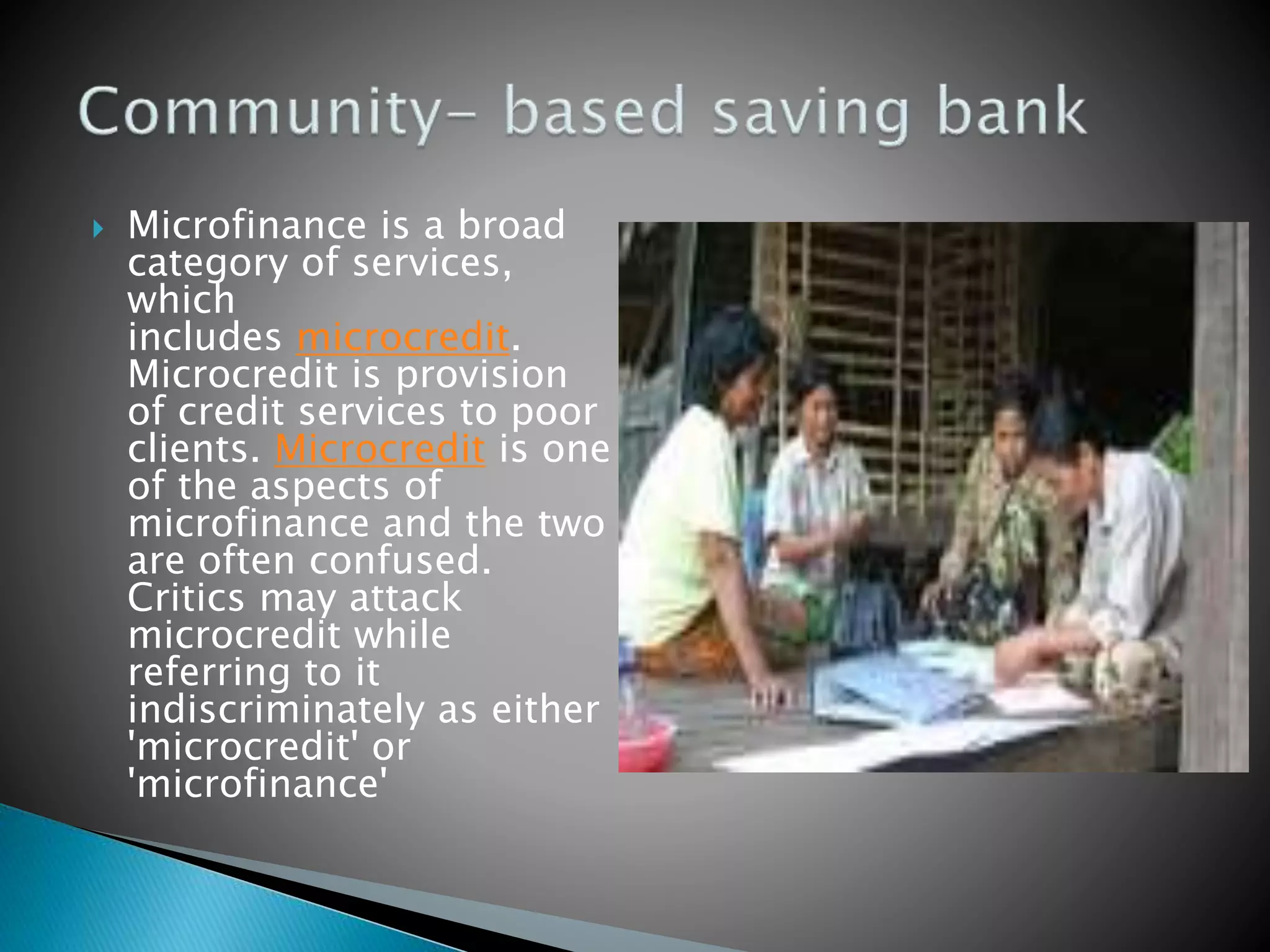 Micro Finance In India | PPTX
