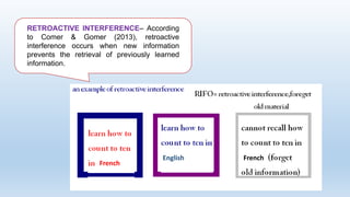 Forgetting Theory | PPT