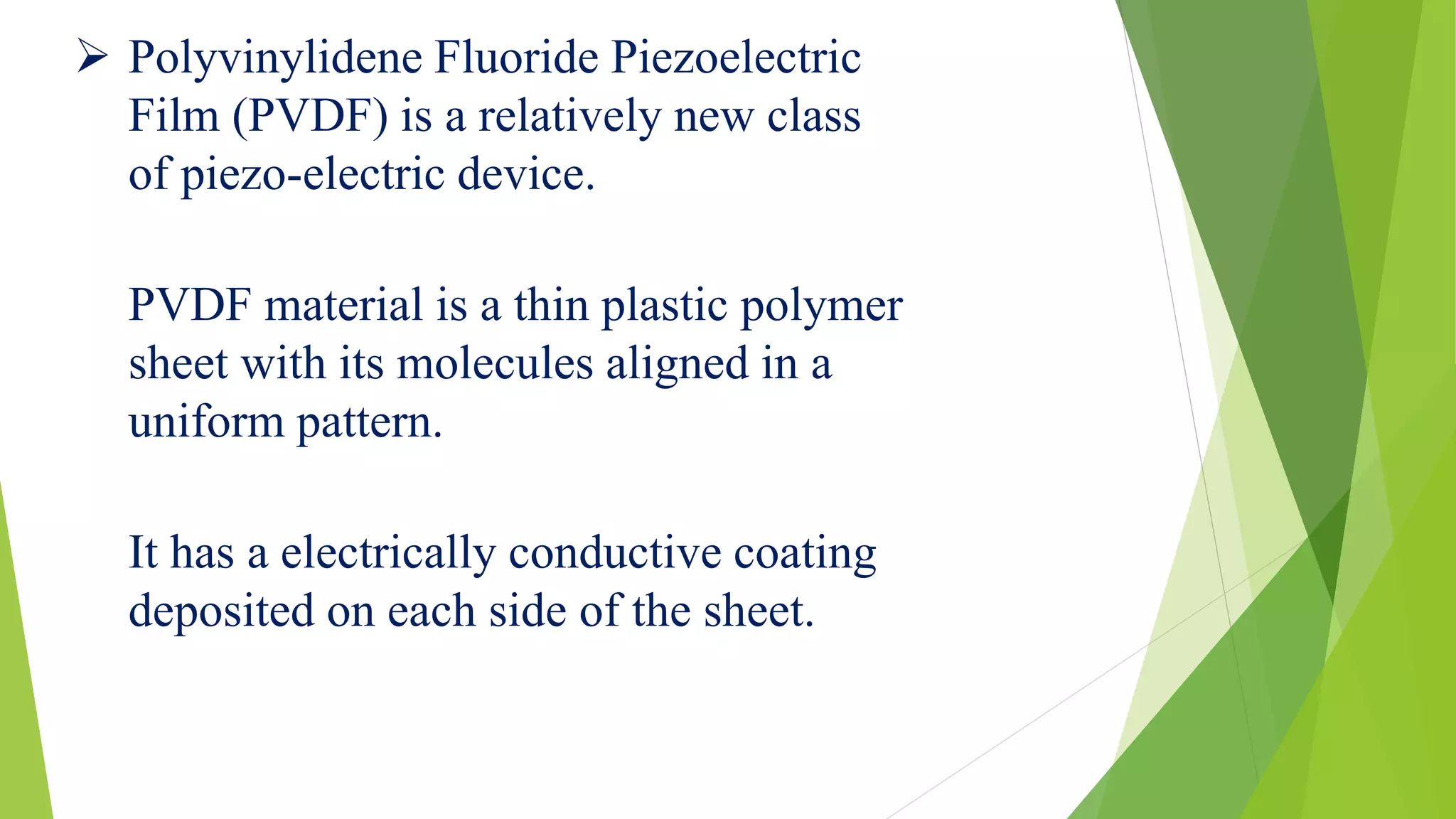 speaker thinnr than paper! PVDF piezo electric film | PPTX