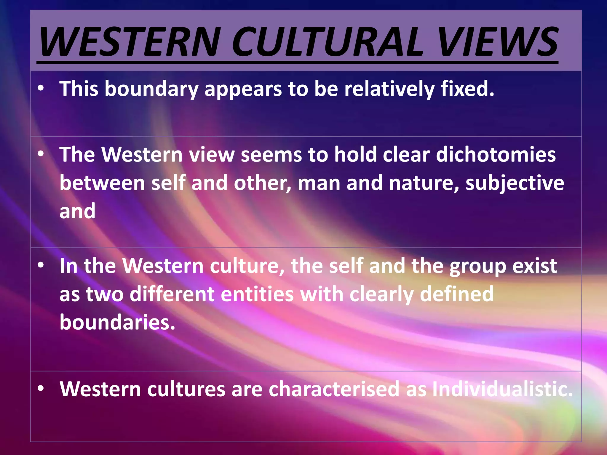 culture and self psychology | PPTX