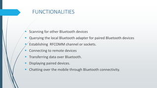 Bluetooth Chat | PPTX