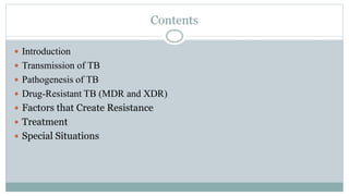 Drug Resistance in TB | PPTX