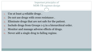 Drug Resistance in TB | PPTX