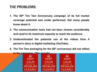 Tim Tam 50th Anniversary Campaign Revised | PPTX