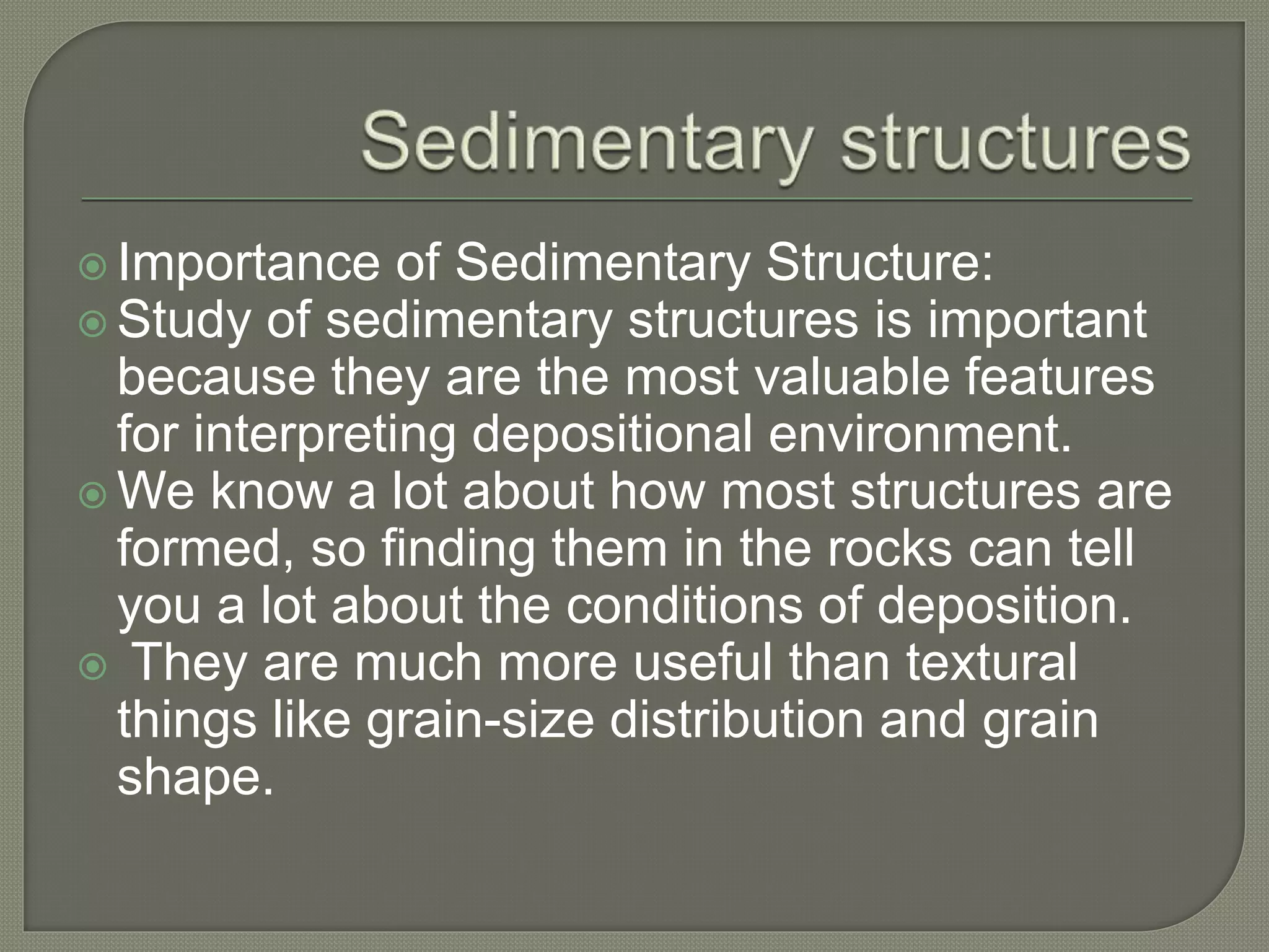 primary sedimentary structures | PPTX
