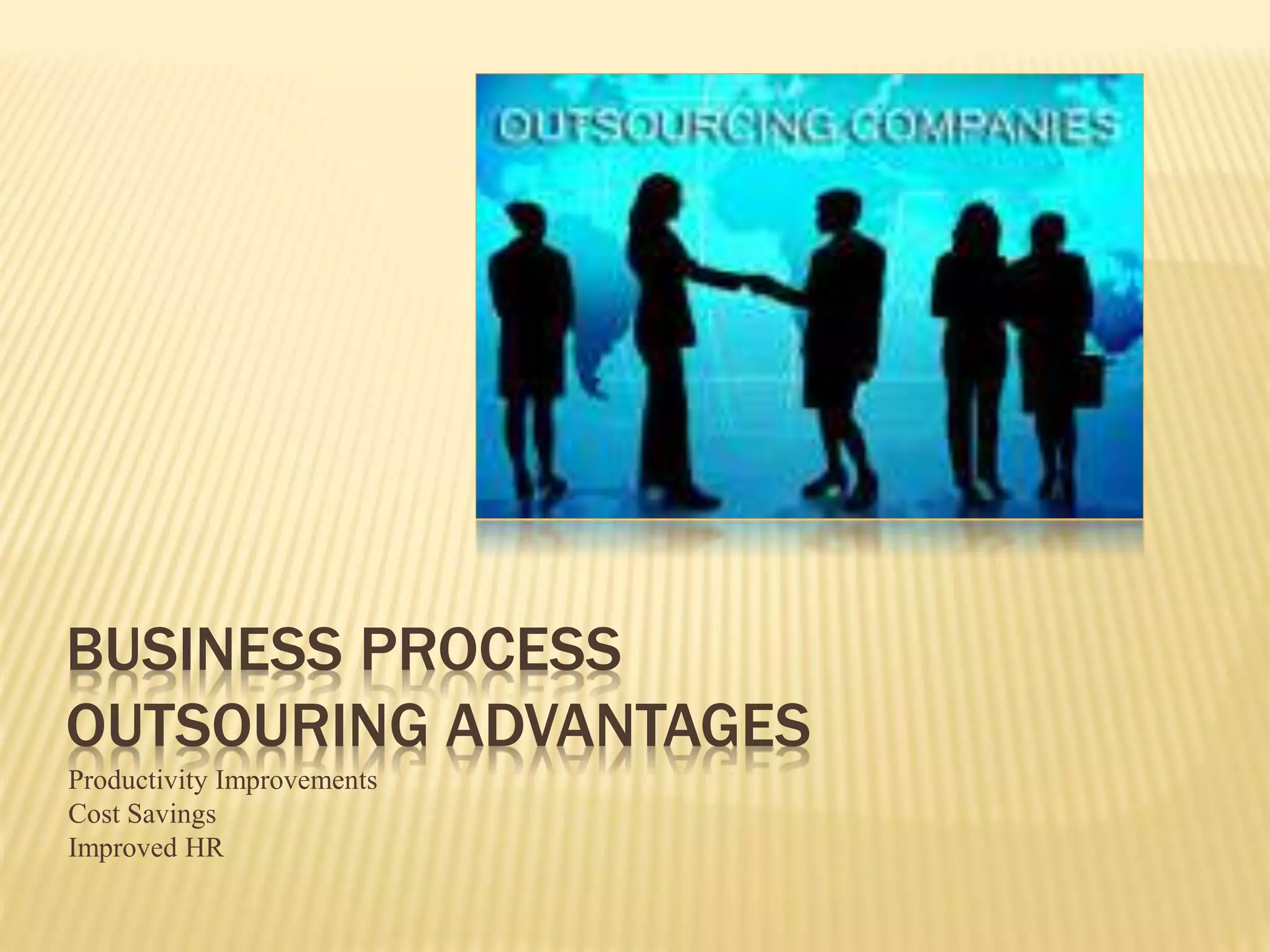 outsource excellence | PPT