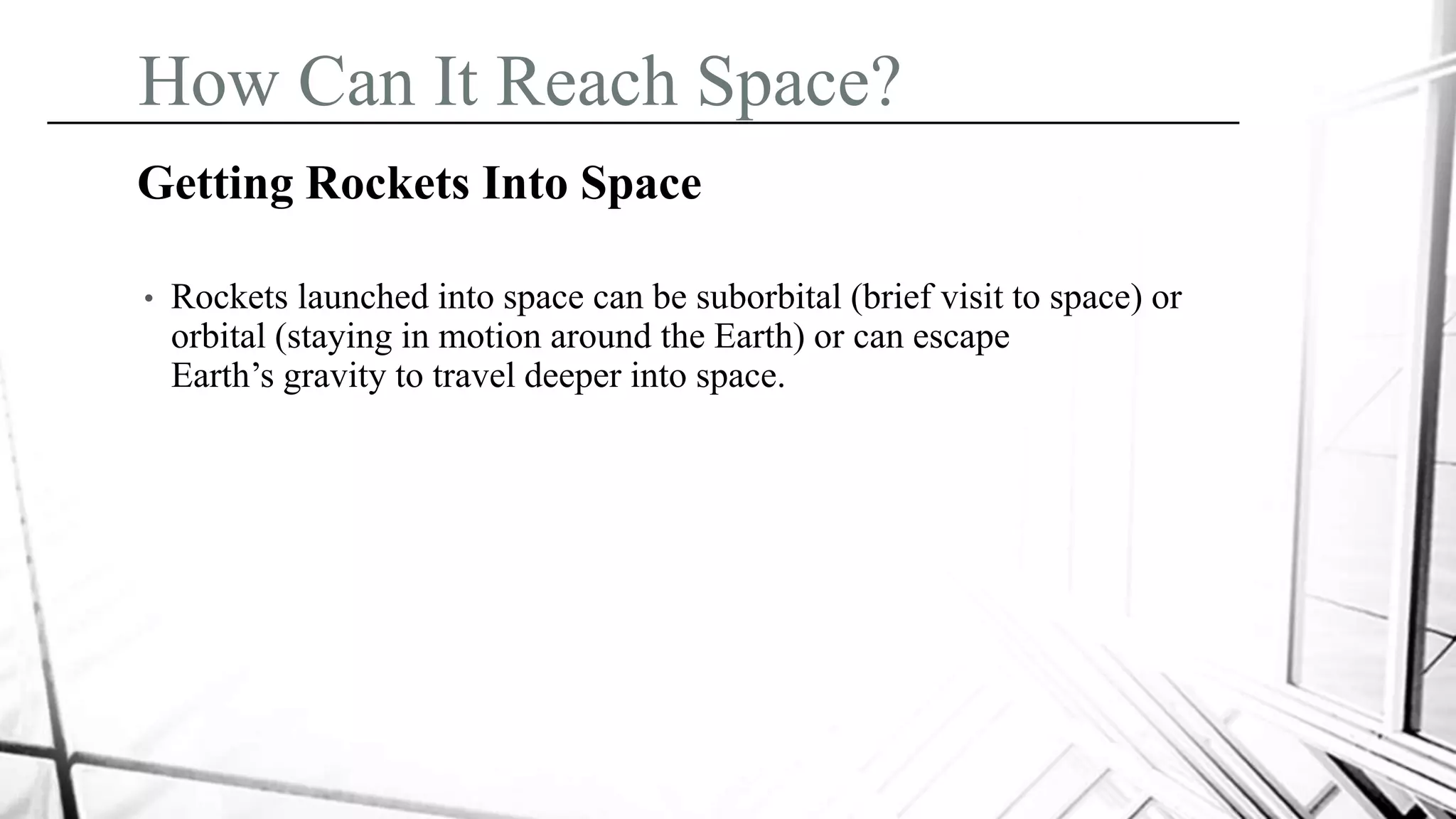 How A Rocket is Launched into Space | PPTX