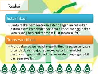 Pembuatan Biodiesel | PPTX