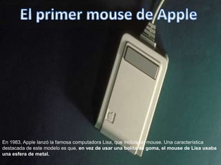Historia y evolucion del mouse | PPTX