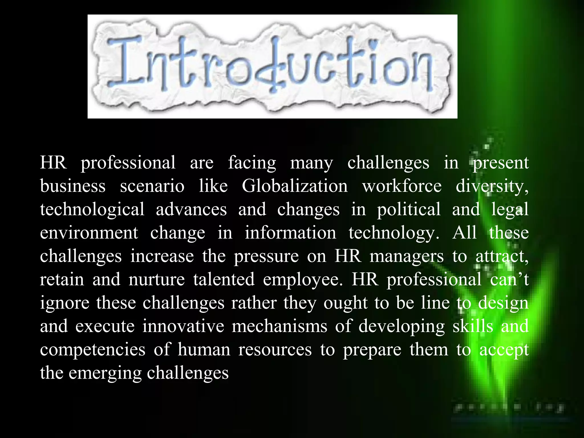 role of HRM IN FUTURE INDIA | PPT