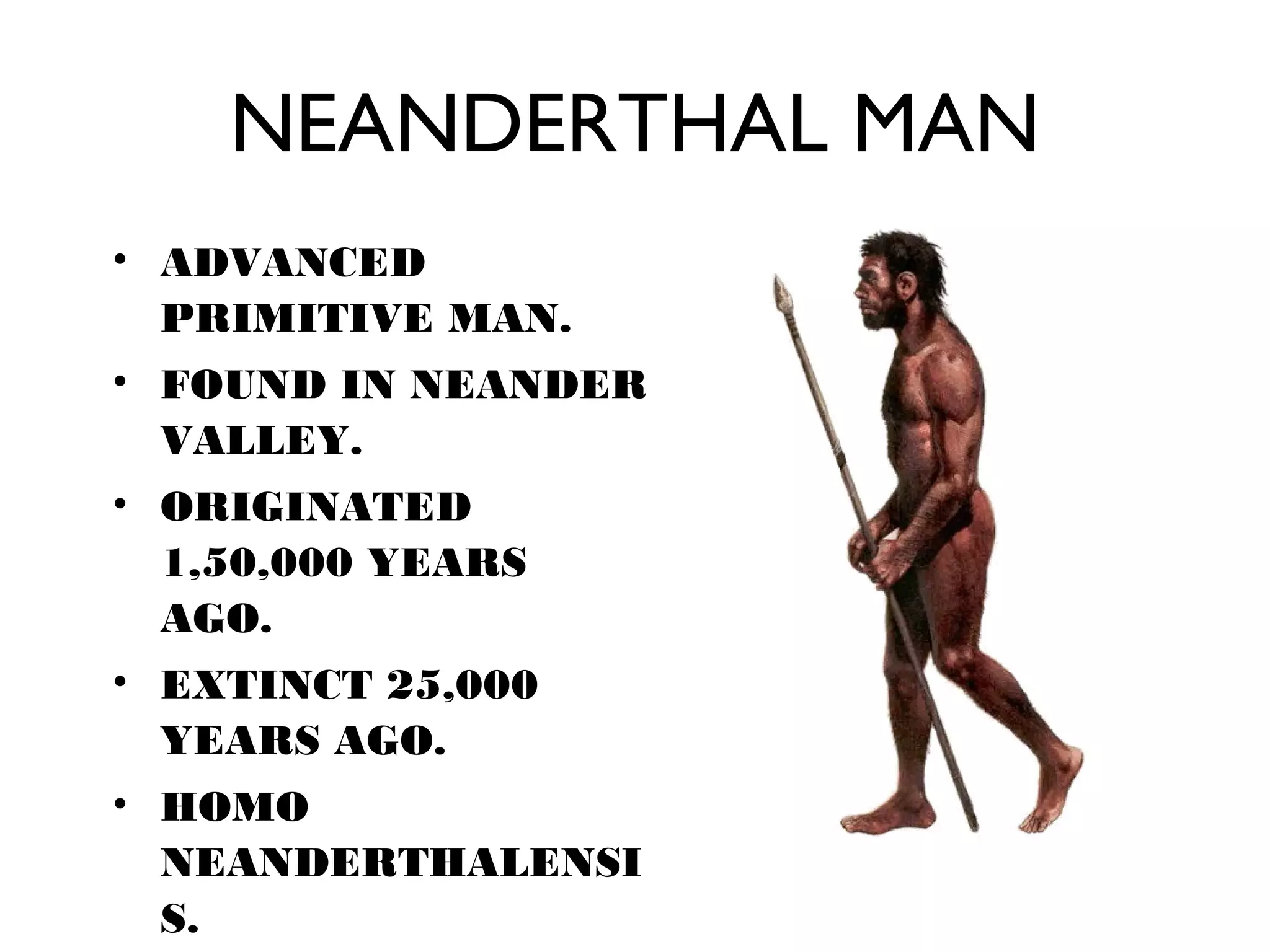 Evolution of Man | PPT