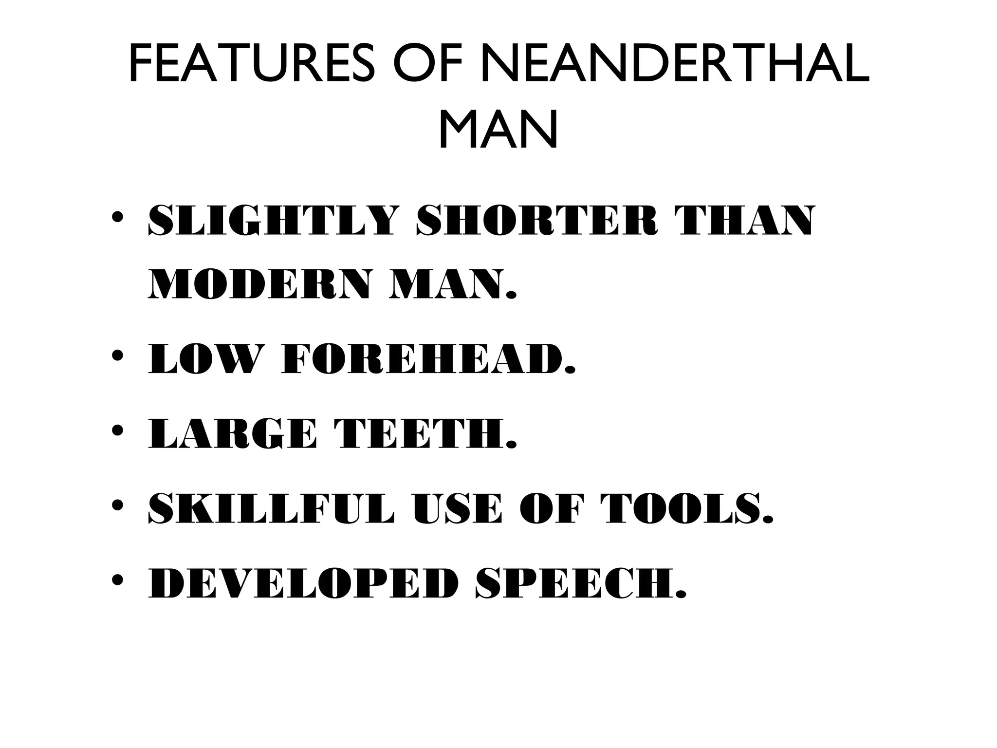 Evolution of Man | PPT