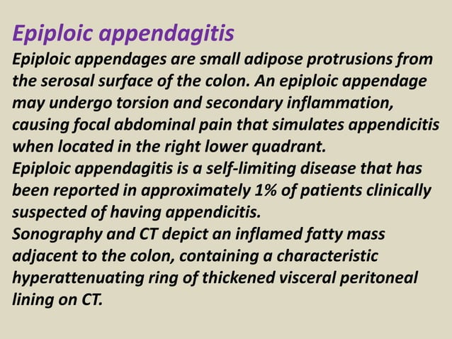 Presentation1.pptx, ultrasound examination of the appendix. | PPTX