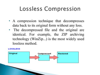 Audio compression | PPTX | Digital Audio | Computer Software and ...